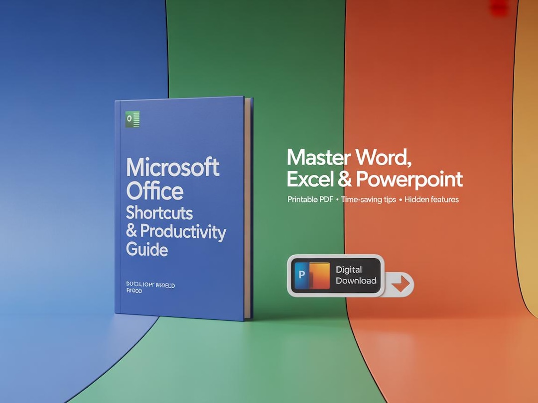 Microsoft Office Shortcuts & Productivity Guide (printable PDF) - Etsy