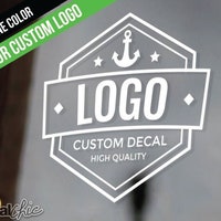 Custom Etched Glass Vinyl Decal | Custom Decal | Window Decal ...