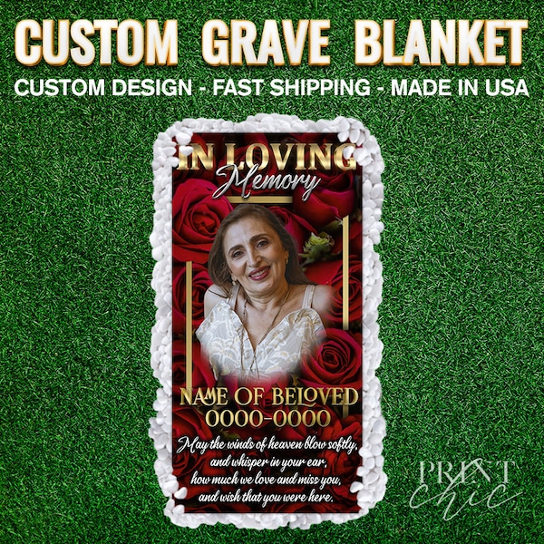 Waterproof Grave Blanket - Etsy