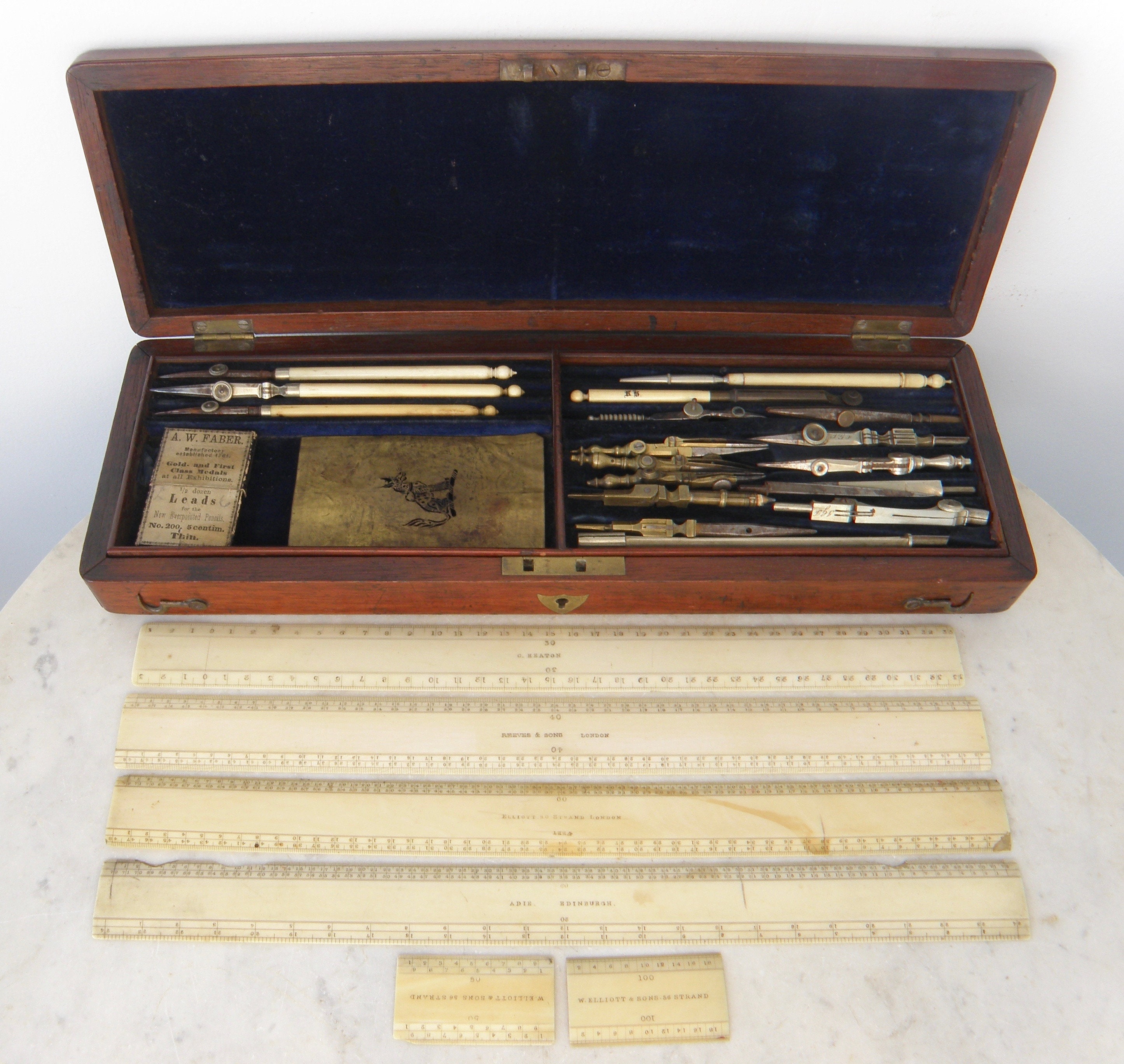 Antique Drafting Instruments