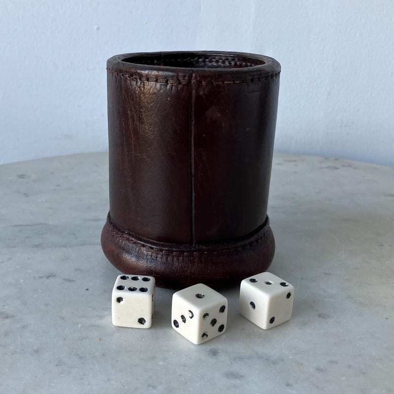 Dice Cup - Etsy