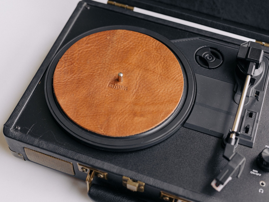 Handcrafted Vinyl Slip Mat, Personalized Record Player Mat, Tailor Made ...