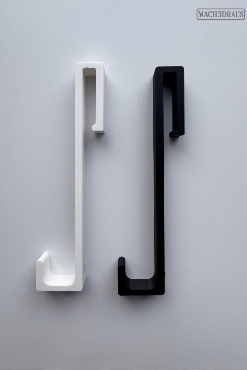 Shower Hook for Glass Shower Screens 6-8 Mm | Minimalist Hook for ...