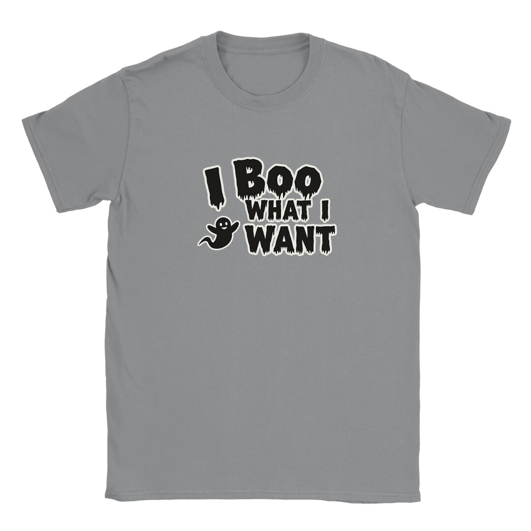 Camiseta "I Boo What I Want" - Divertida camiseta con gráfico de ...