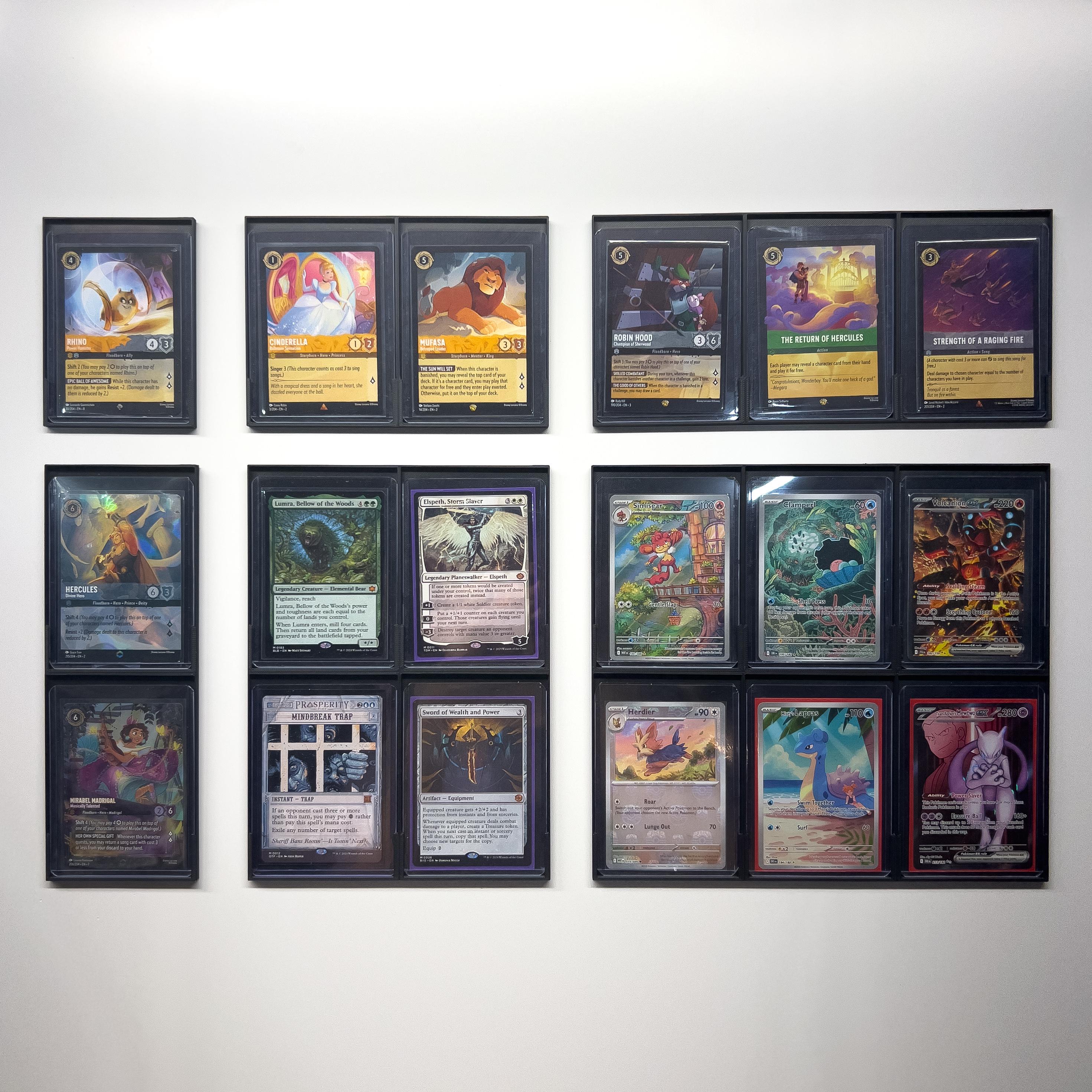 Toploader Trading Card Wall Display - Etsy