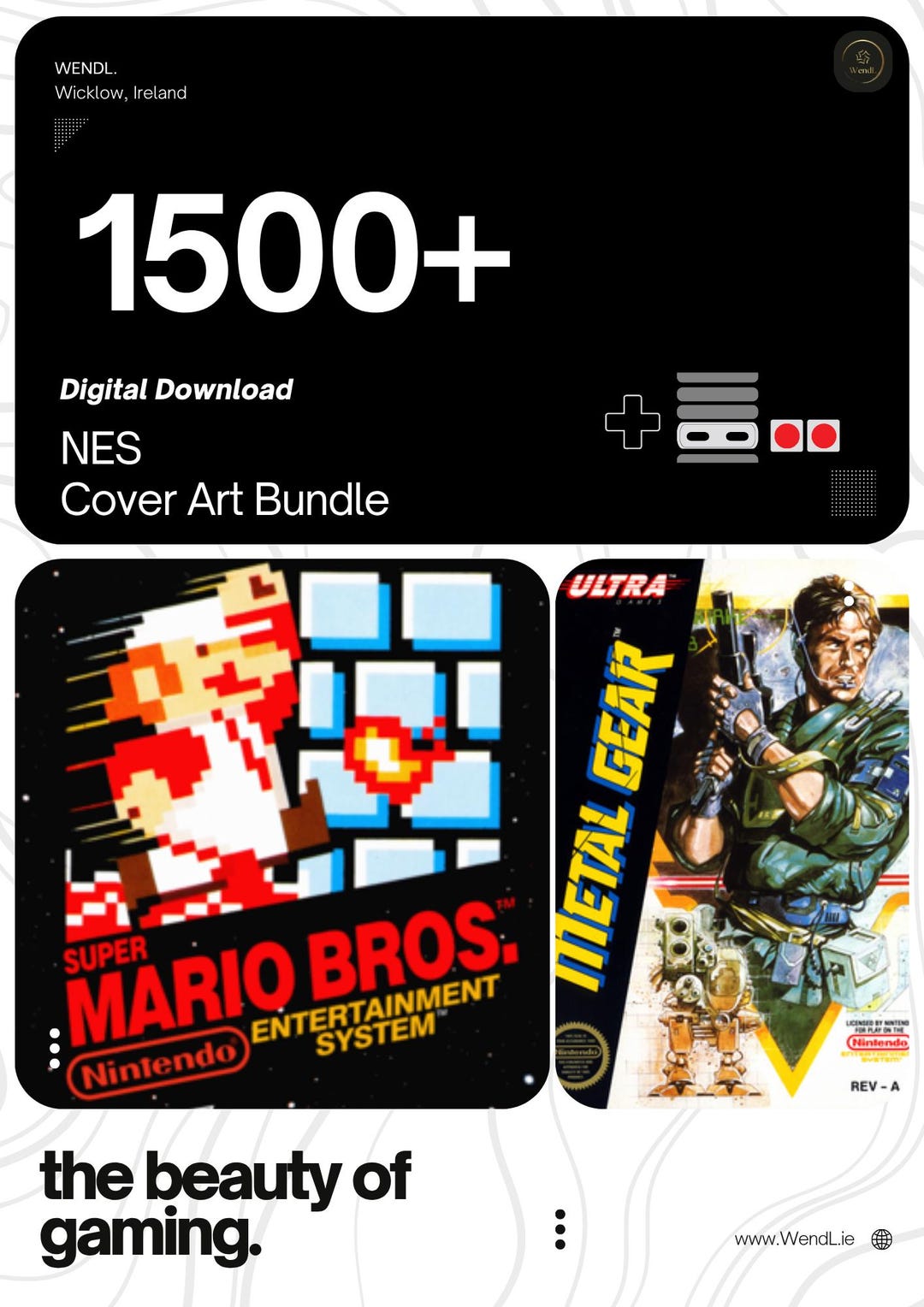 Nintendo NES Box Art Collection – 1900+ | Front and Back Game Covers ...