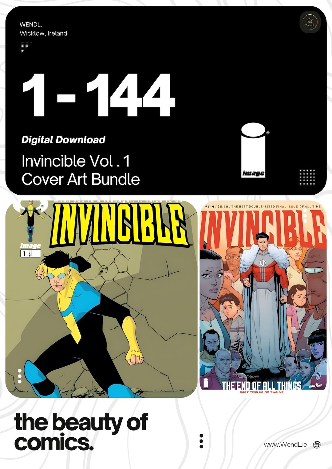 Invincible Vol. 1 Issues 1 - 144 Comic Cover Art | Image Comics ...