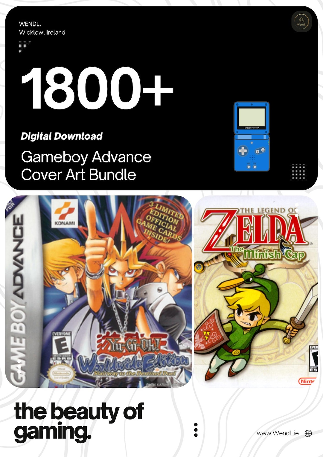 Game Boy Advance GBA Box Art Collection – 1800+ | Front and Back Game ...