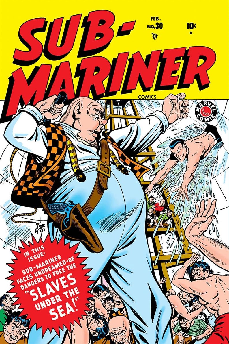 Sub-mariner Vol. 1 Issues 1 - 32 Comic Cover Art Collection | Marvel ...