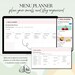 Notion Meal Planner Template, Recipes Organizer Notion Template, Menu ...