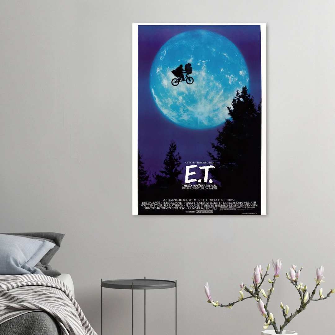 Poster ET, E.T the Extra-terrestrial, E.T the Extra-terrestrial - Etsy