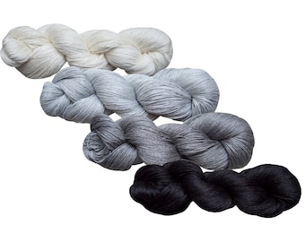 High Quality 100% LINEN Yarn 400gr 4 Hanks X 100 Grpure | Etsy