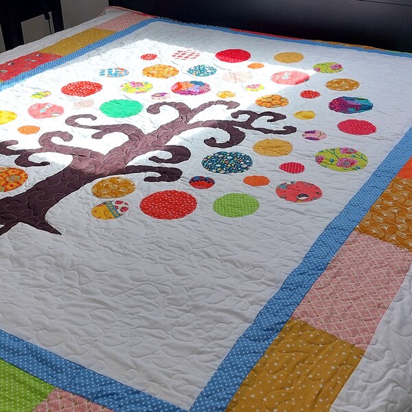 Tree of Life Quilt - Etsy