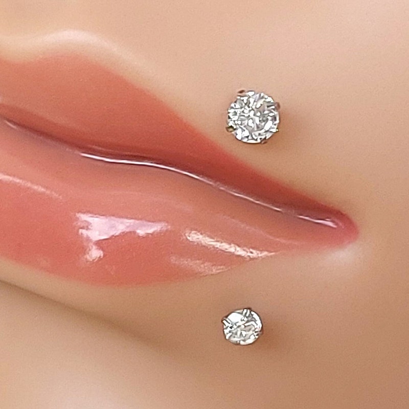 Labret Piercing - Etsy