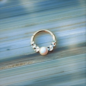 Septum Piercing Small 14K Gold Septum Ring Jewelry Septum Piercings ...