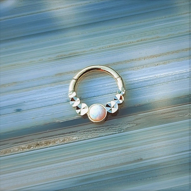 Septum Piercing Small 14K Gold Septum Ring Jewelry Septum Piercings ...