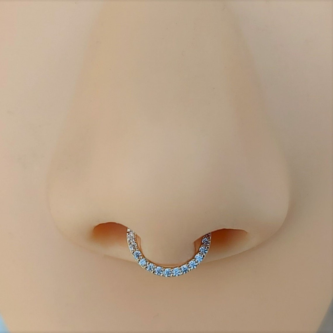 Septum Piercing 14K Gold Septum Ring Septum Piercings Septum Piercing ...