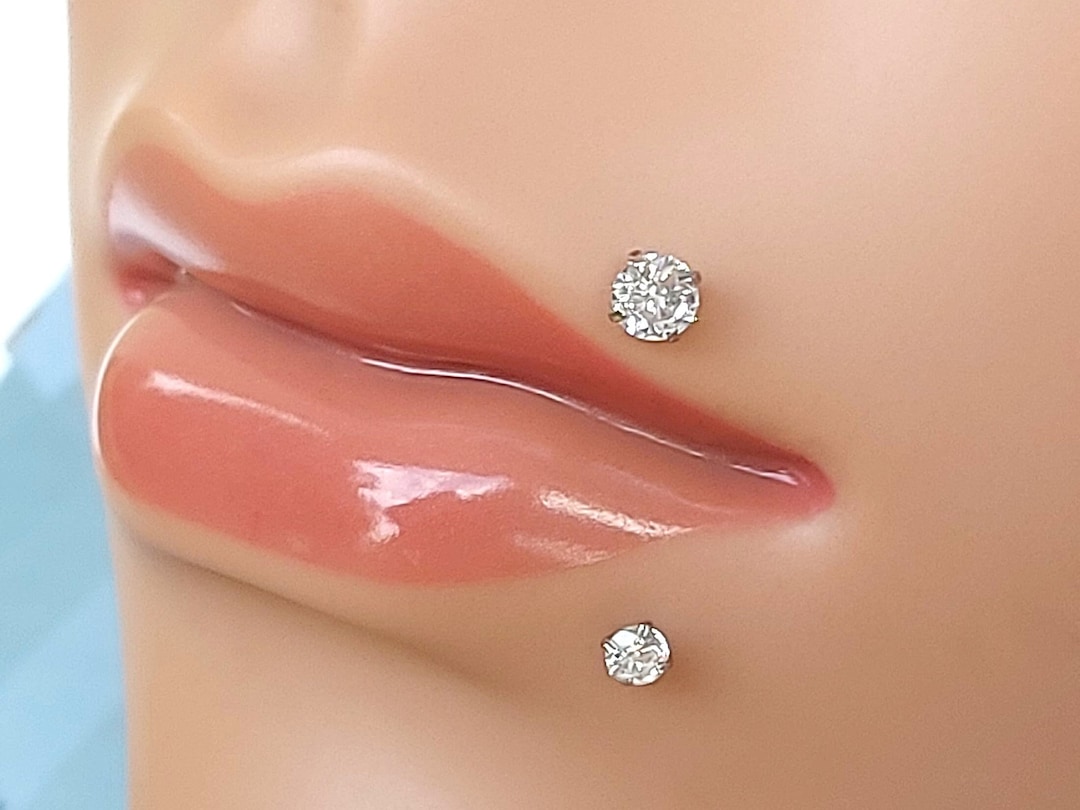 Lip Labret Piercing Labret Side Piercing Labret Jewelry Labret Piercings Labret Piercing Jewelry ...