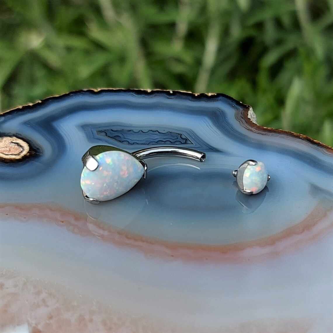 14g Implant Grade Titanium Hypoallergenic Internally Threaded - Etsy