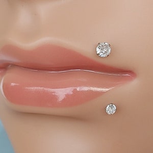 Lip Labret Piercing Labret Side Piercing Labret Jewelry Labret ...