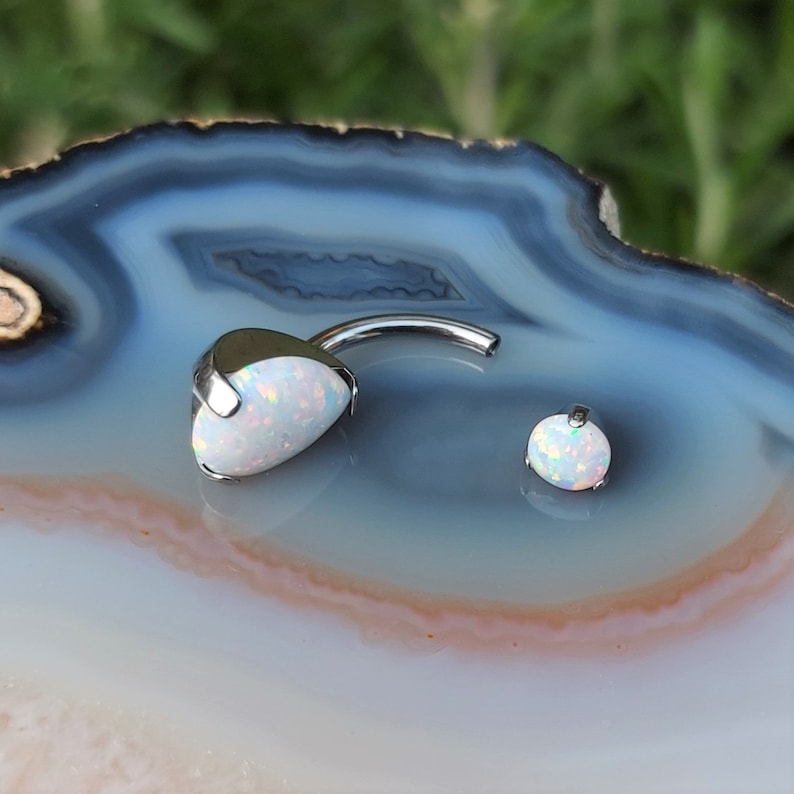 14g Implant Grade Titanium Hypoallergenic Internally Threaded - Etsy