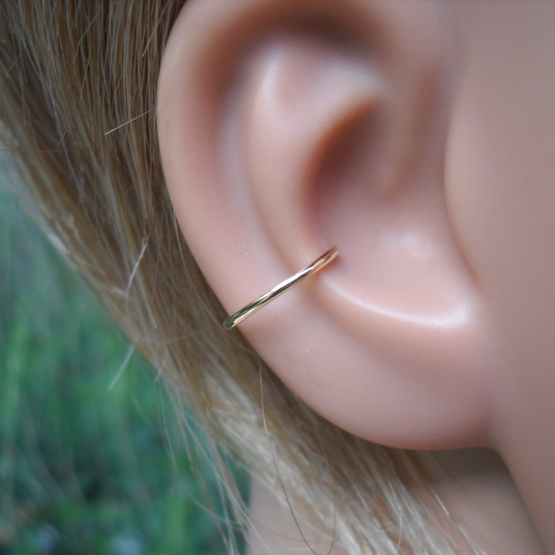 Ear Cuff - Conch Cuff - Ear Wrap - Ear Band - Non Pierced Fake Conch ...