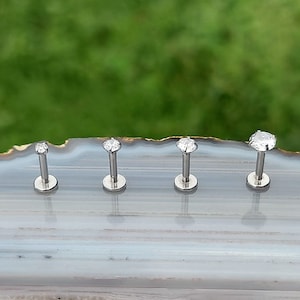 Lip Labret Piercing Labret Side Piercing Labret Jewelry Labret ...