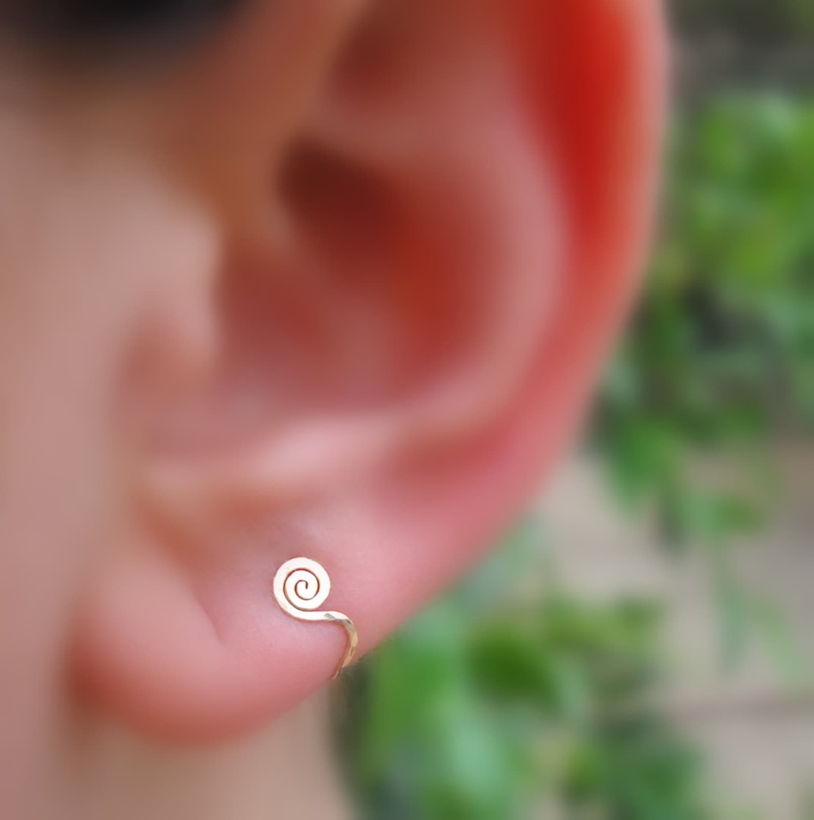Nose Cuff Spiral Tragus Cuff Ear Cuff Non Pierced Fake - Etsy