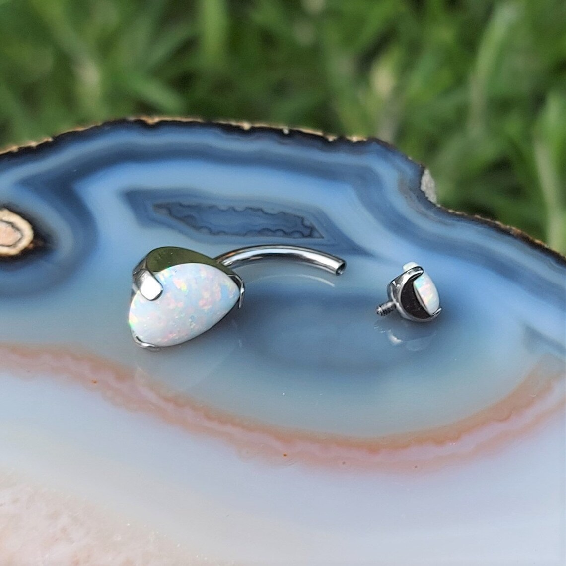 14g Implant Grade Titanium Hypoallergenic Internally Threaded - Etsy