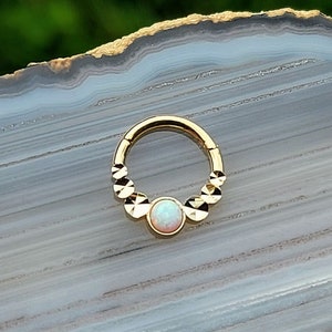 Septum Piercing Small 14K Gold Septum Ring Jewelry Septum Piercings ...