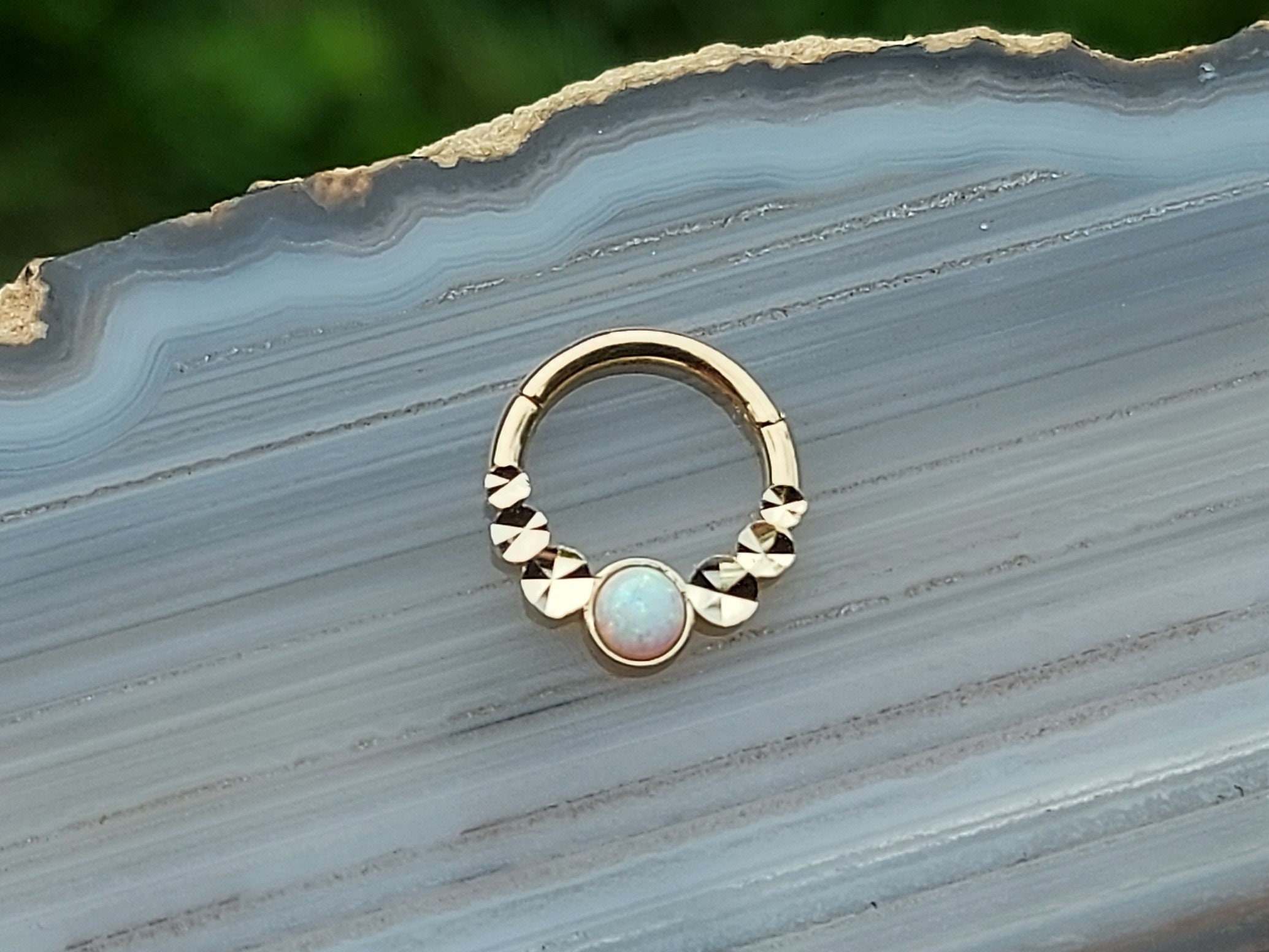 Septum Piercing Small 14K Gold Septum Ring Jewelry Septum Piercings ...