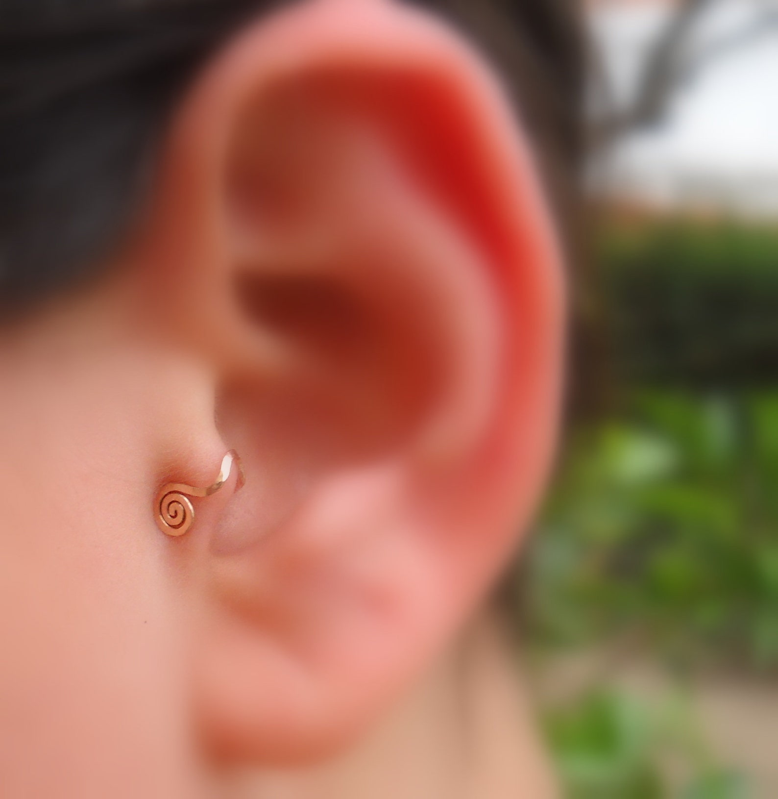 Nose Cuff Spiral Tragus Cuff Ear Cuff Non Pierced Fake - Etsy