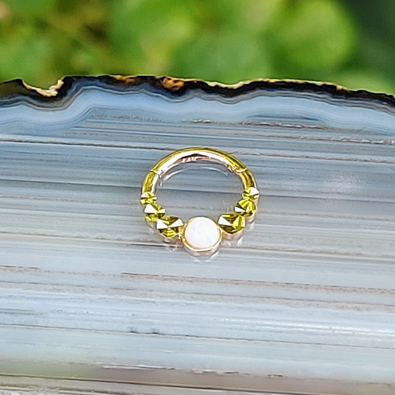 Septum Piercing Small 14K Gold Septum Ring Jewelry Septum Piercings ...