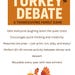 Printable Thanksgiving Game,family Thanksgiving Game, Dinner Table Game ...