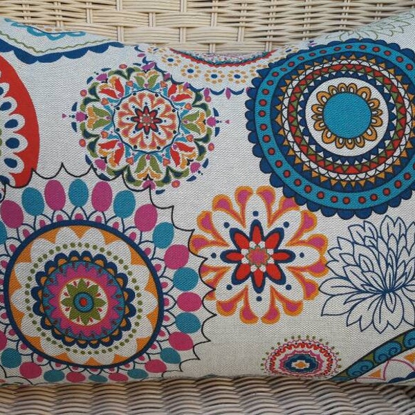 Mandala Pillow - Etsy