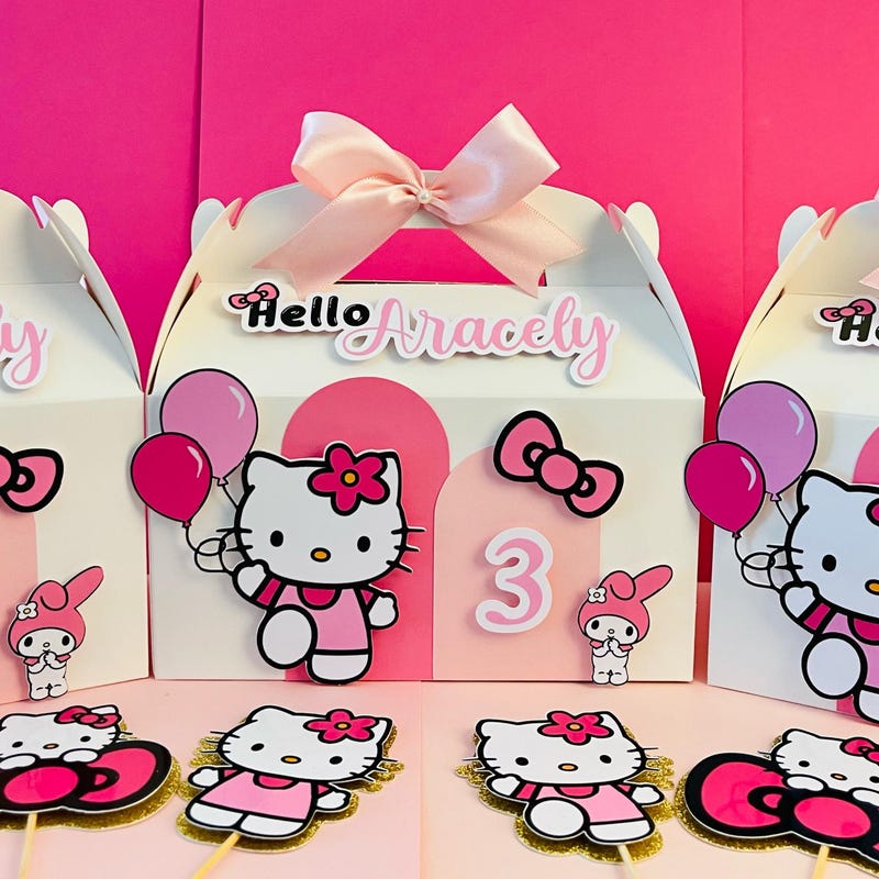 Hello Kittys Box - Etsy