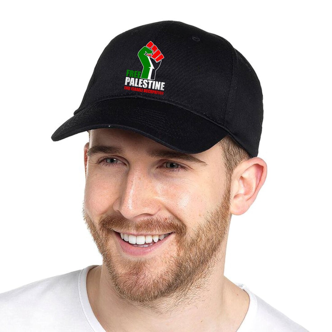 Free Palestine Logo Printed Cap Stop War Save Gaza 2025 Baseball Cap ...