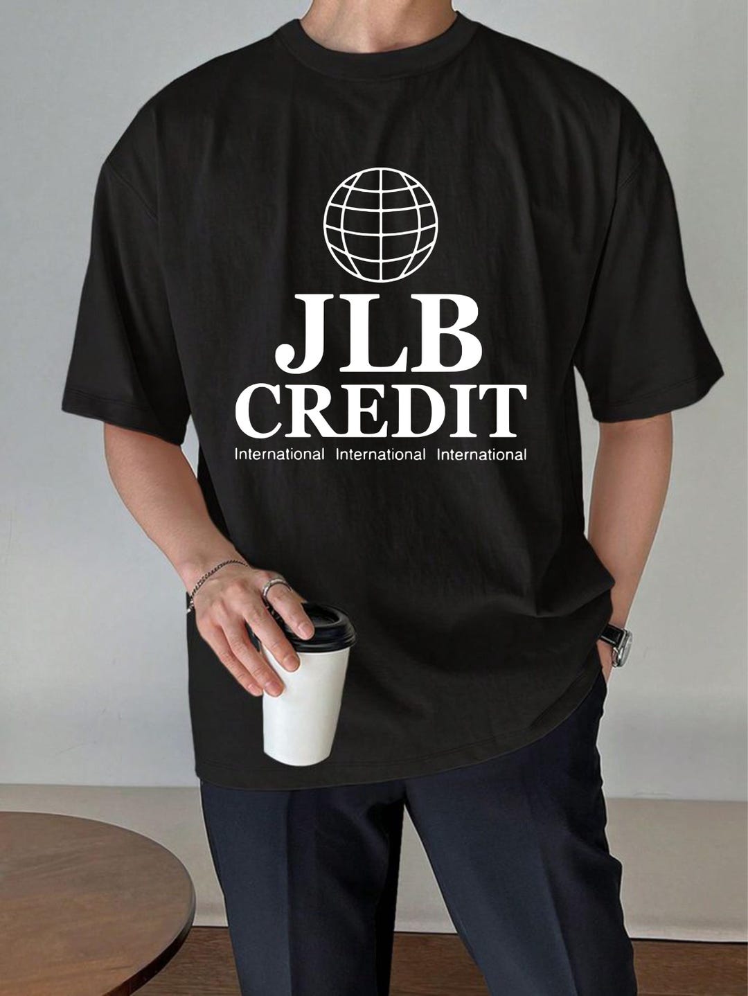 JLB Credit International Logo T-shirt, Funny Retro TV Show Sitcom Peep ...