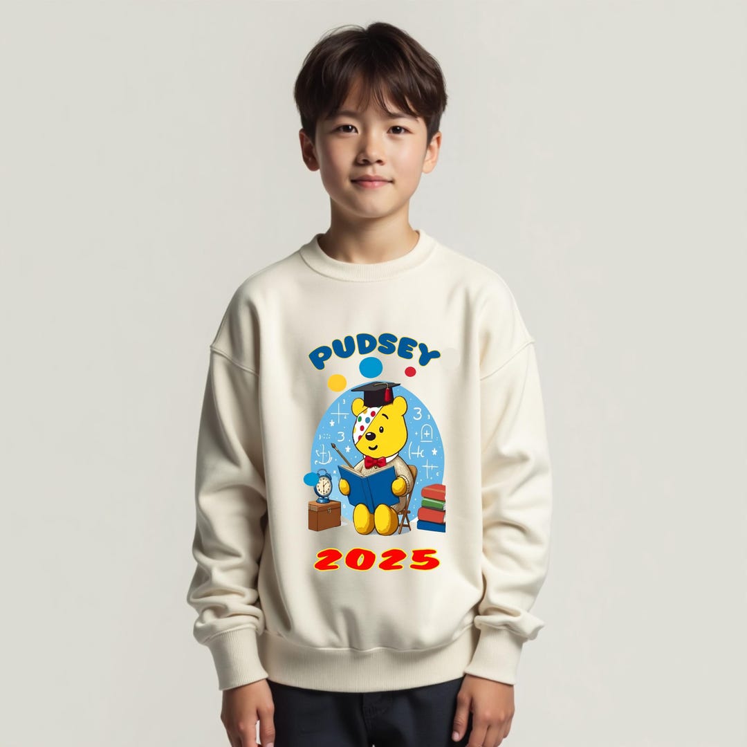 Pudsey Day 2025 Bear Sweatshirt -sotty Day Costume Children in Need ...