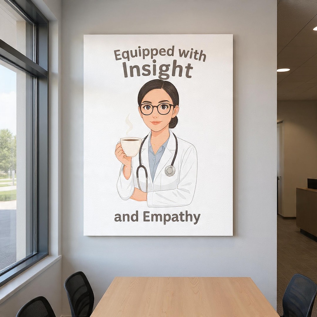 Equipped With Insight & Empathy Poster - Therapist Office Art - Etsy