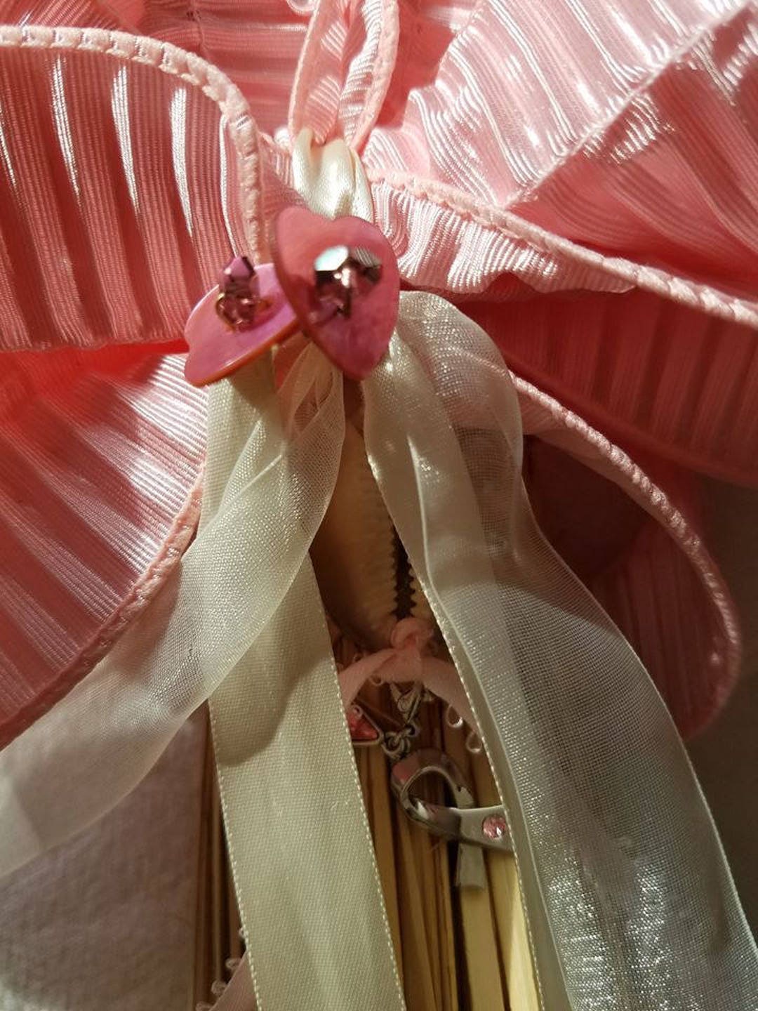 Pretty Pink Wedding Broom - Etsy