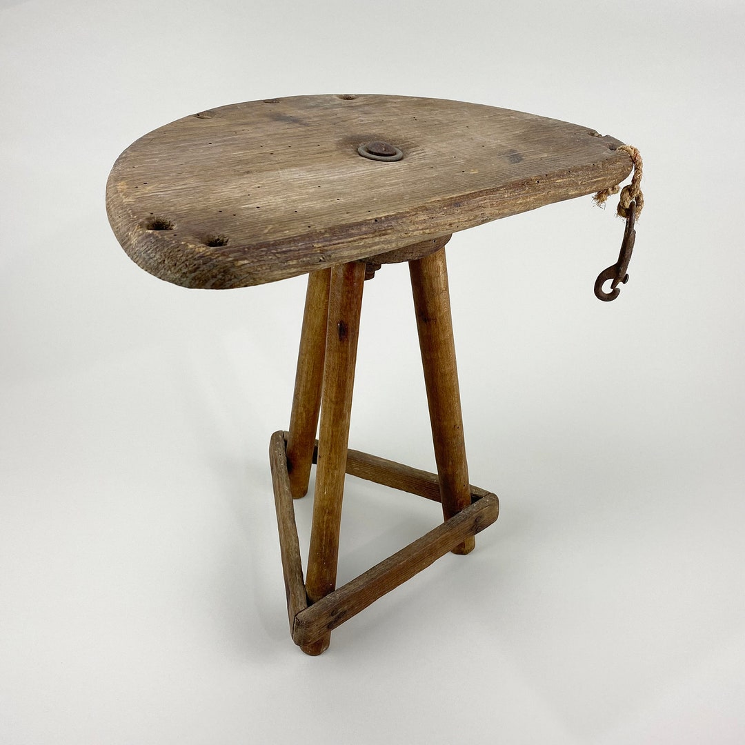 Hand Crafted Milking/farrier Tripod Stool Early 20th Century - Etsy