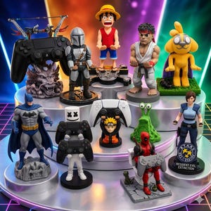 50+ Game Controller Holder STL Files Pack | Gaming Controller Stand ...