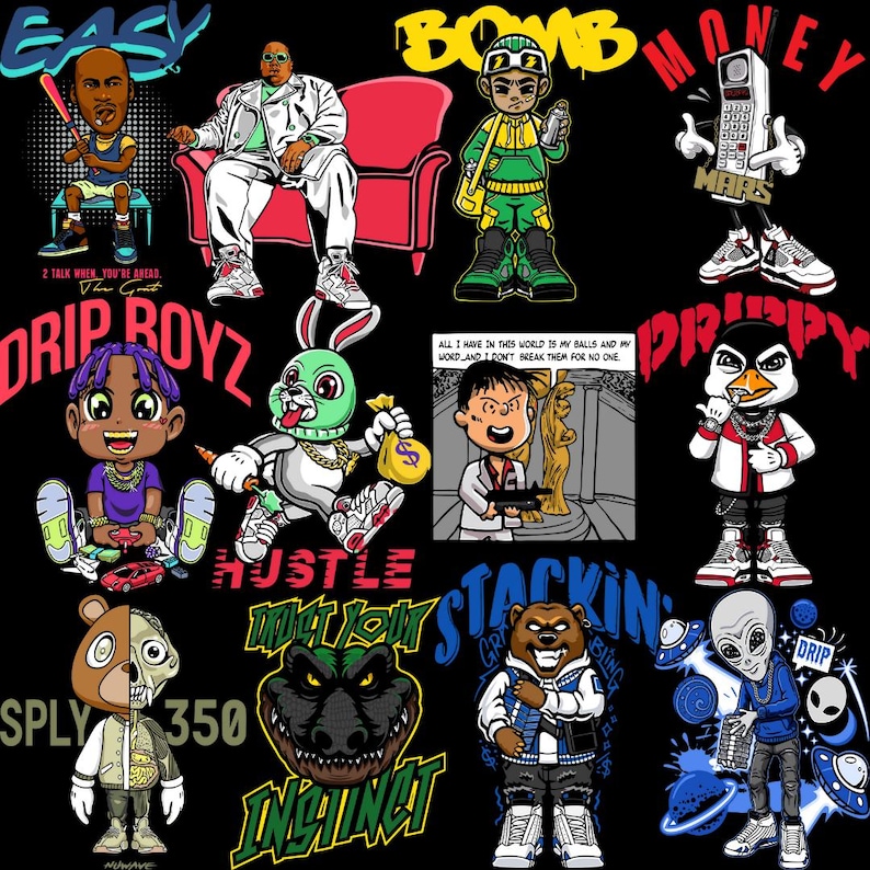 100 Sneaker Design Bundle Vol 1, Png, DTF, Vector, T-shirt, Hoodies ...
