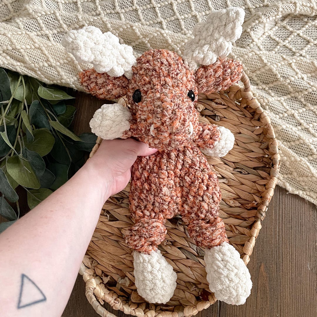Crochet Moose Snuggler | Handmade Woodland Moose | Woodland Animal ...