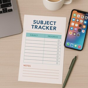 Student Study Planner Printable PDF | Daily, Weekly and Monthly Layouts ...