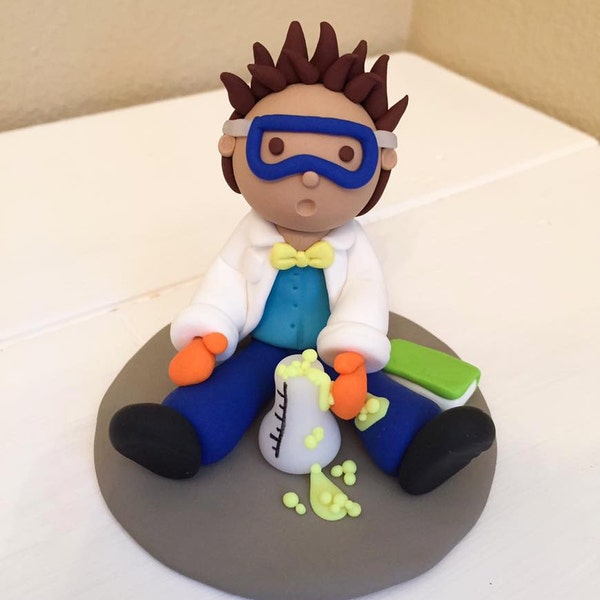 Science Cake Topper - Etsy