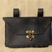 Leather Rectangle Pouch Large for Phones Cosplay Ren Faire Sca - Etsy