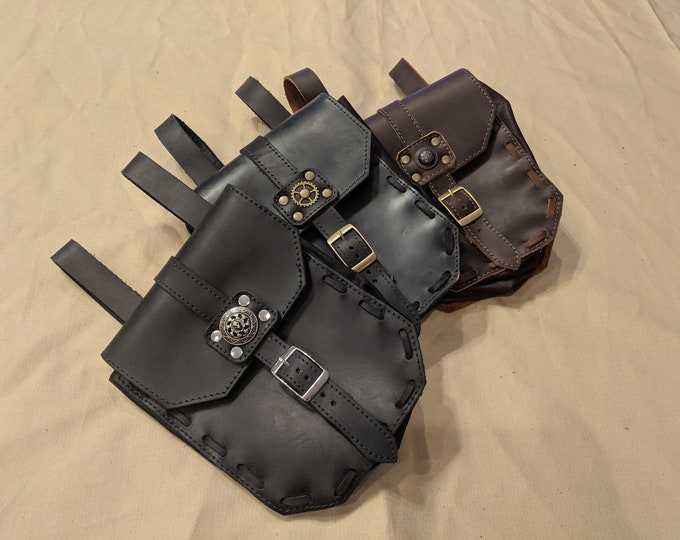Fancy Leather Map Case Rivets Metal Great for Bards, Scrolls, Art ...