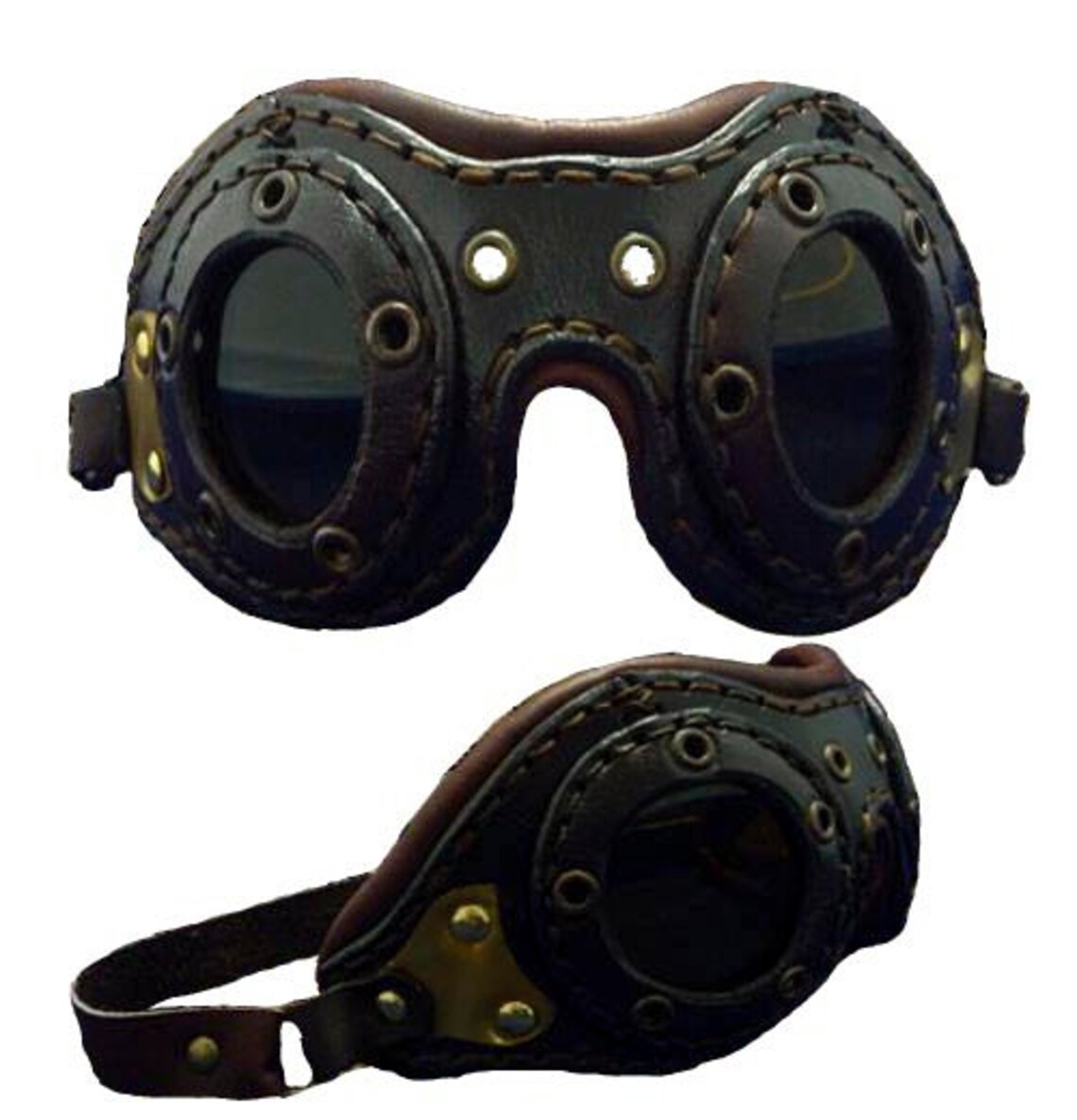 Leather Aviator Goggles - Etsy
